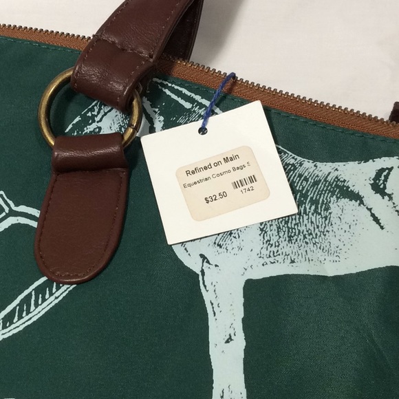 Two’s Company | Bags | Equestrian Cosmo Bag | Poshmark